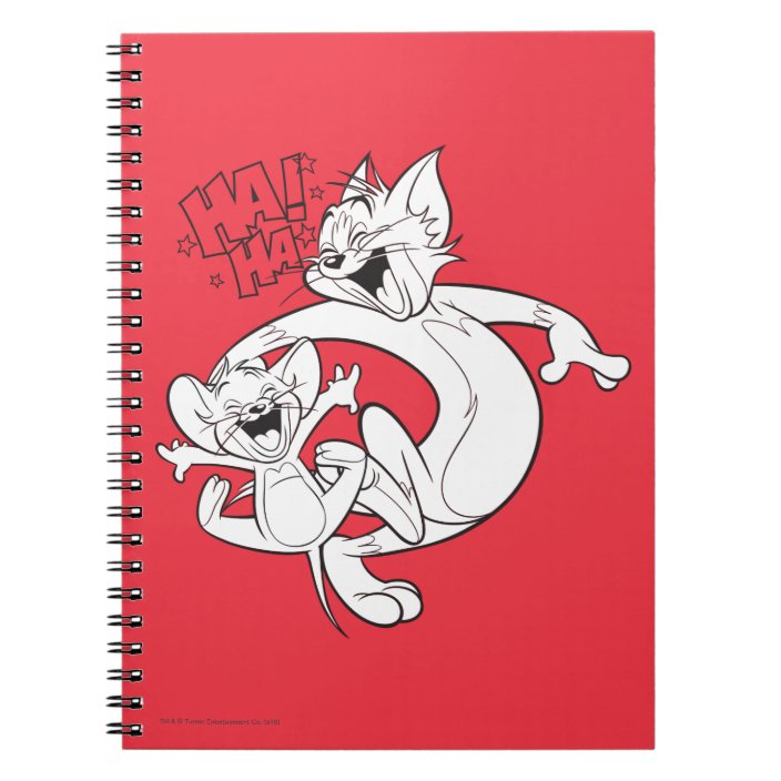Tom And Jerry | Tom And Jerry Laughing Notebook | Zazzle.com