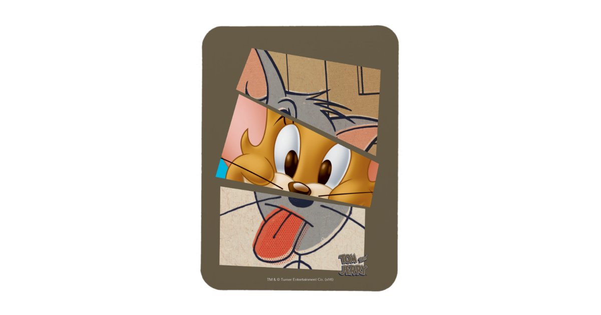 Tom And Jerry | Tom And Jerry Mashup Magnet | Zazzle