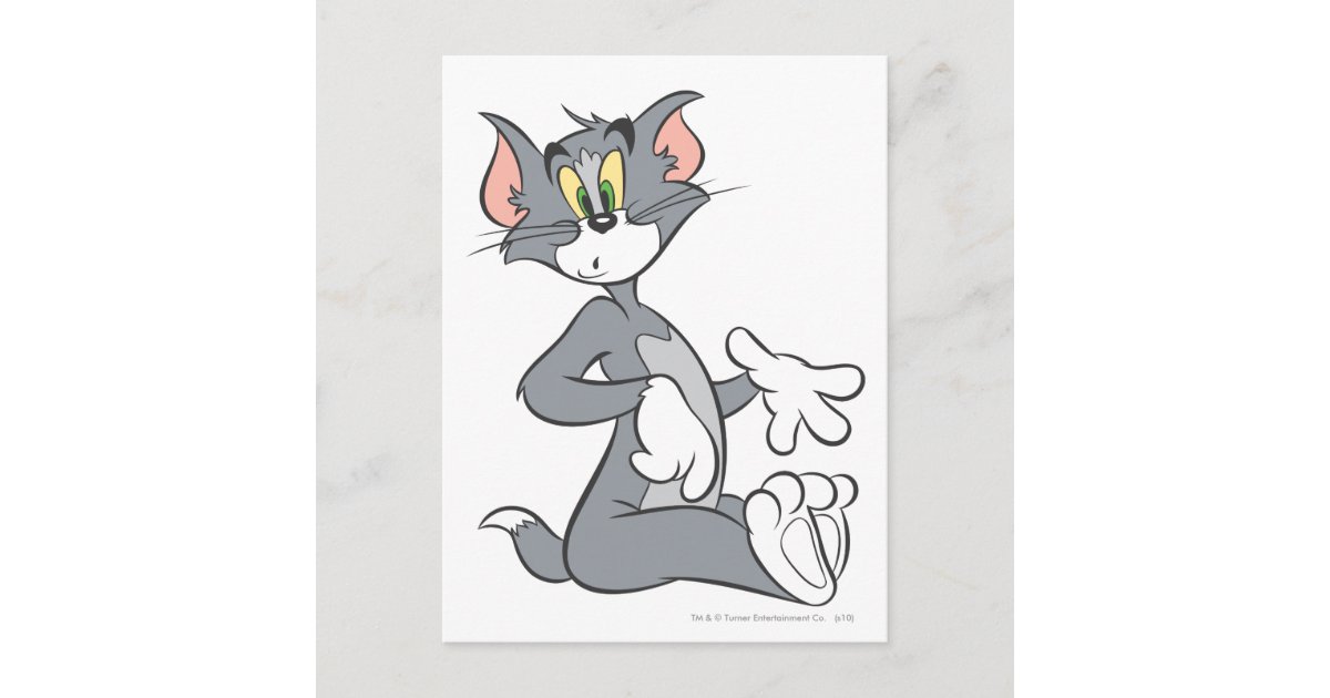 Tom Confused Postcard | Zazzle