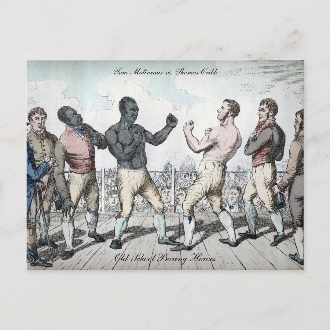 Tom Cribb vs. Thomas Molineaux Postcard | Zazzle