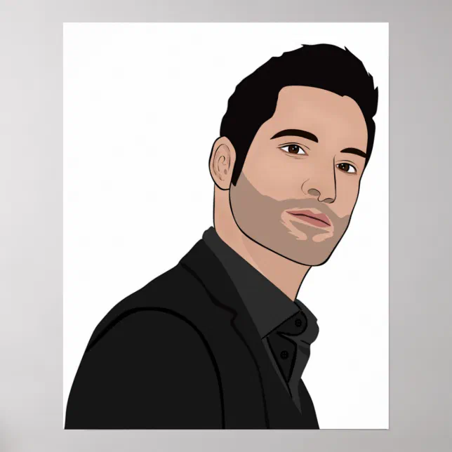Tom Ellis Lucifer Poster | Zazzle