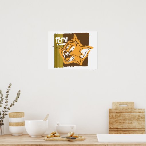 Tom Happy Face Poster | Zazzle