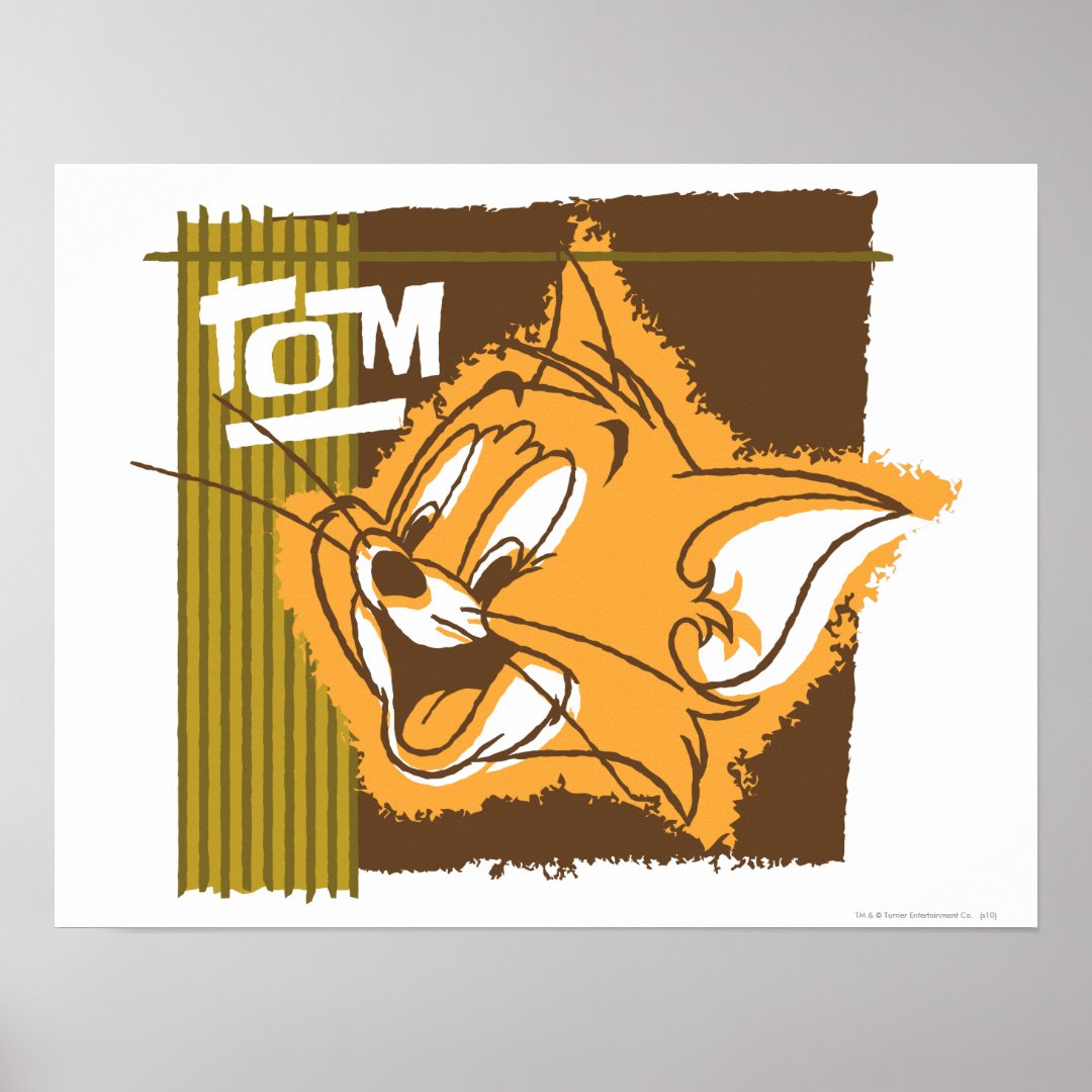 Tom Happy Face Poster | Zazzle