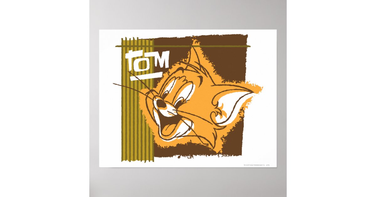 Tom Happy Face Poster | Zazzle