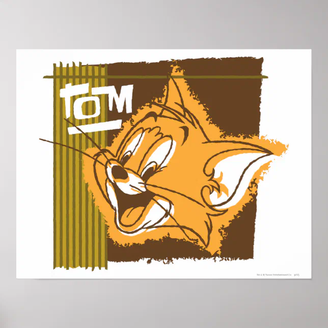 Tom Happy Face Poster | Zazzle