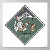 Tom & Jerry "It's Time For Adventure" Poster | Zazzle