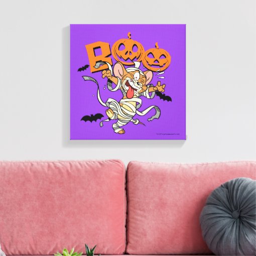 Tom & Jerry | Jerry is SO Scary Canvas Print | Zazzle