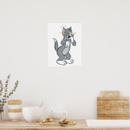 Tom Shocked Poster | Zazzle