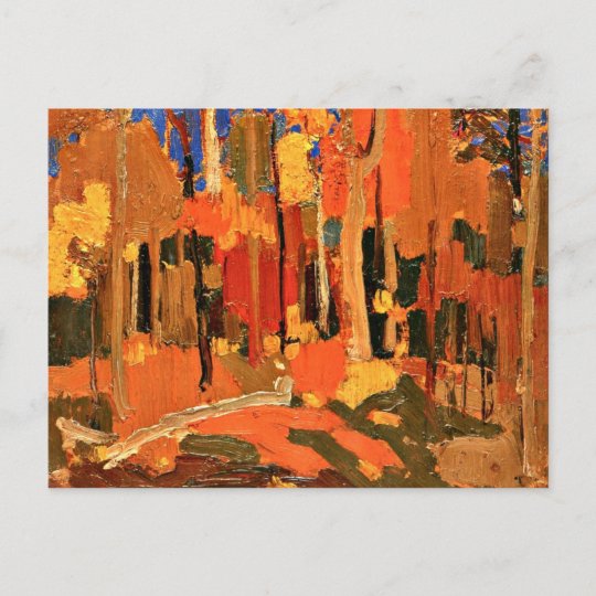 Tom Thomson - Autumn Color Postcard | Zazzle.com