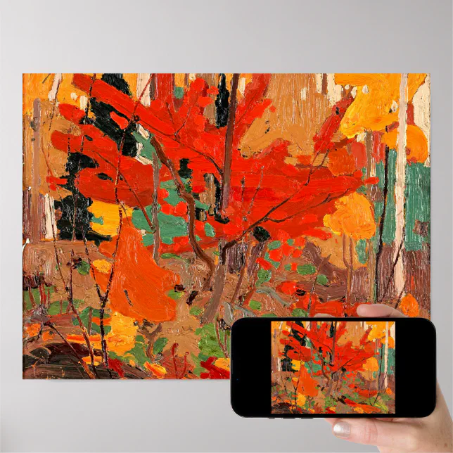 Tom Thomson - Autumn, Fall 1916 Poster | Zazzle