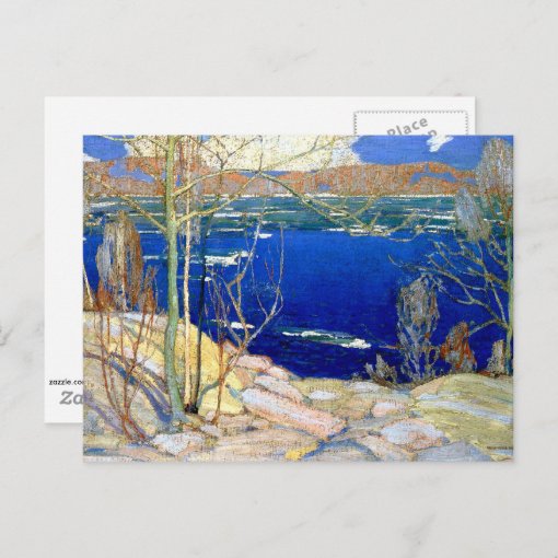 Tom Thomson - Spring Ice Postcard | Zazzle