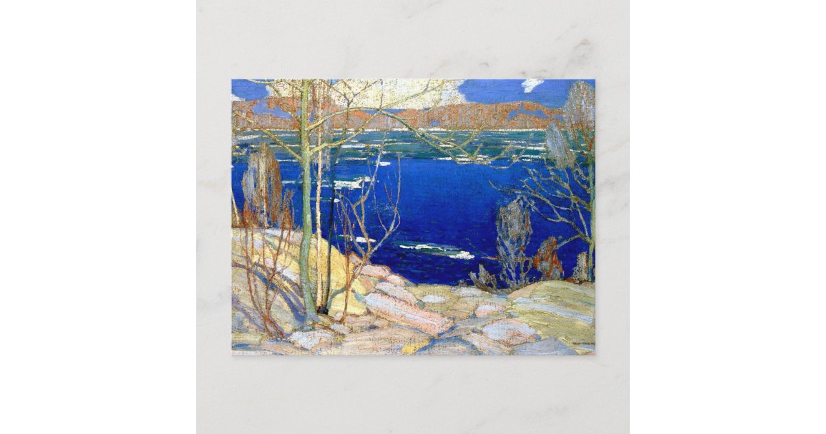 Tom Thomson - Spring Ice Postcard | Zazzle