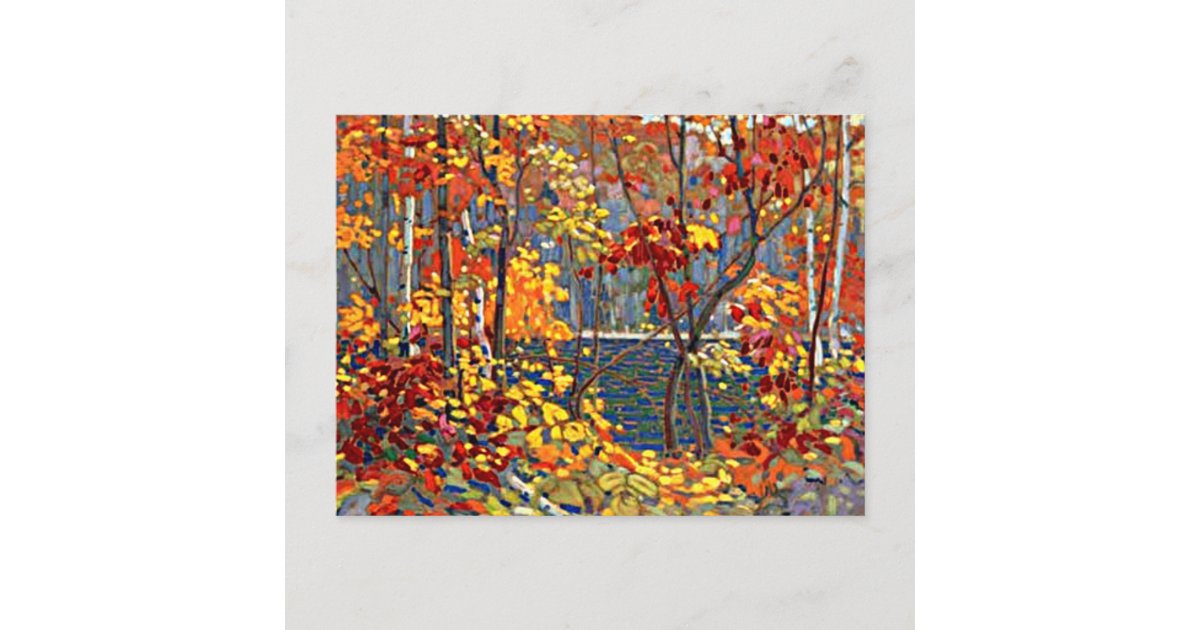 Tom Thomson - The Pool Postcard | Zazzle