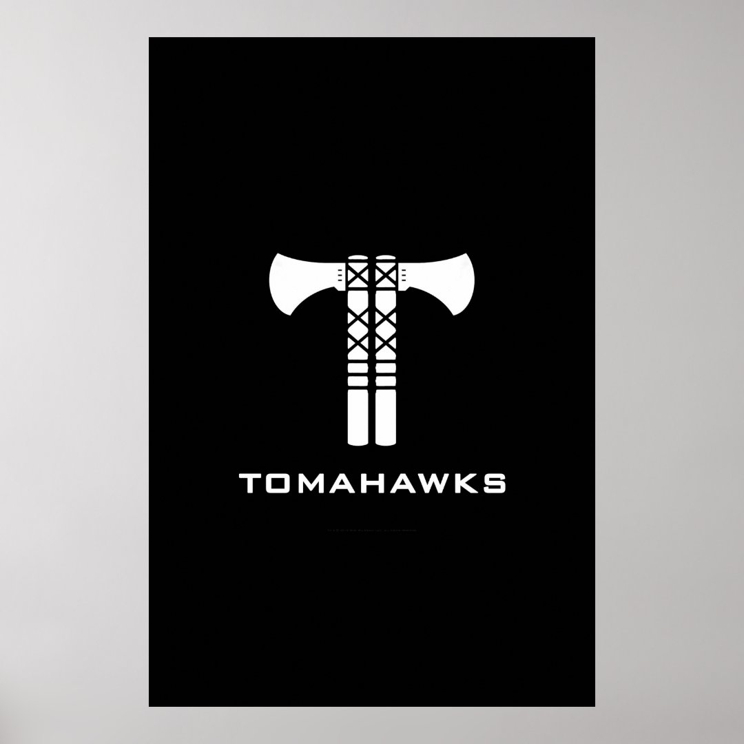 Tomahawks Logo Poster | Zazzle