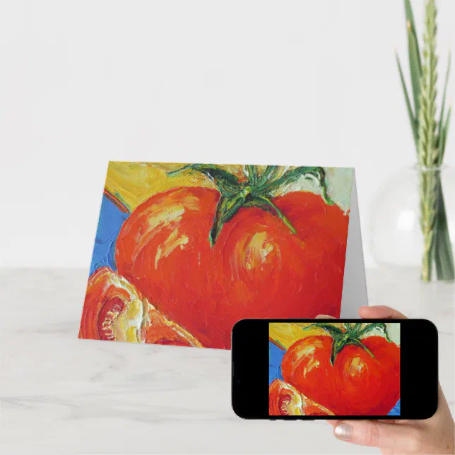 Tomato Birthday Card | Zazzle