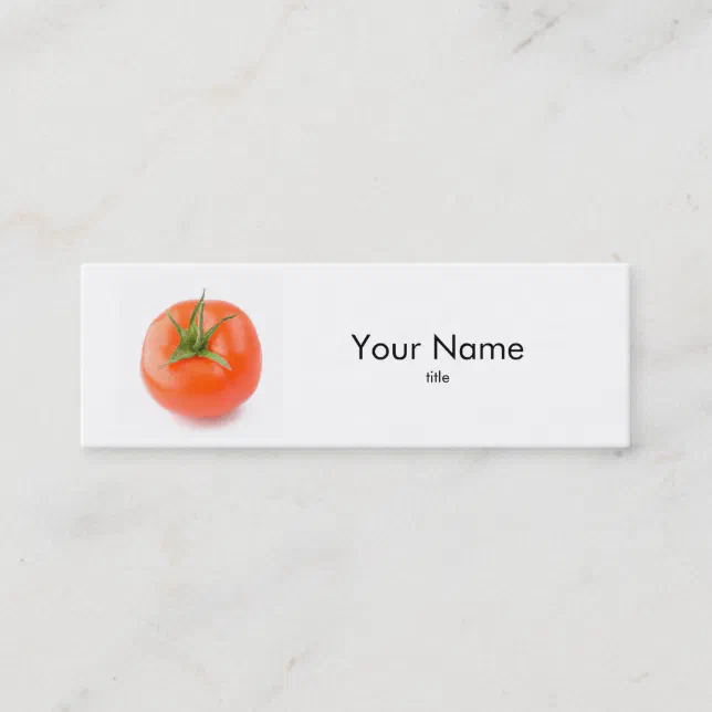 Tomato Business Card | Zazzle