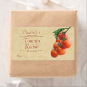 Tomato relish or canning label | Zazzle
