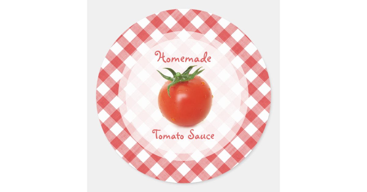 Tomato Sauce Preserves stickers | Zazzle