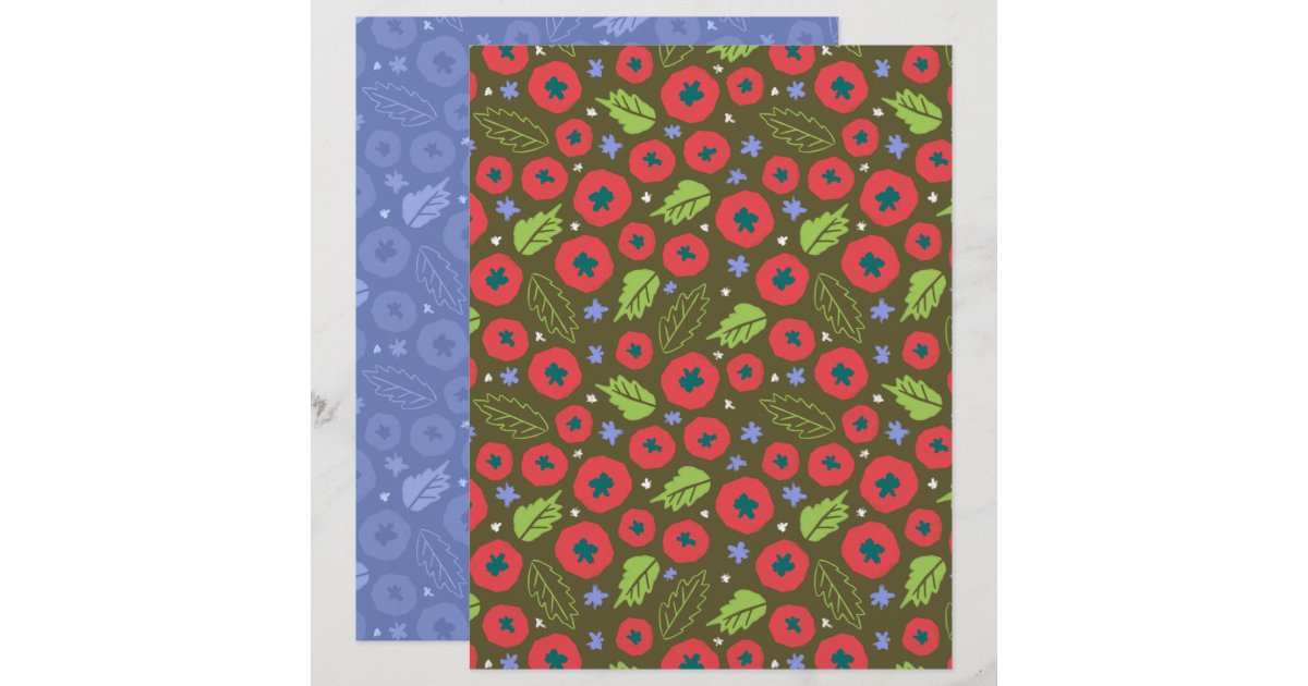 Tomato Scrapbook Paper | Zazzle