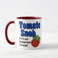 Tomato Snob Funny Saying Coffee Mug | Zazzle