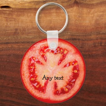 Tomato Theme Keychains | Zazzle
