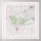 Tombigbee National Forest Map (1972) Poster | Zazzle