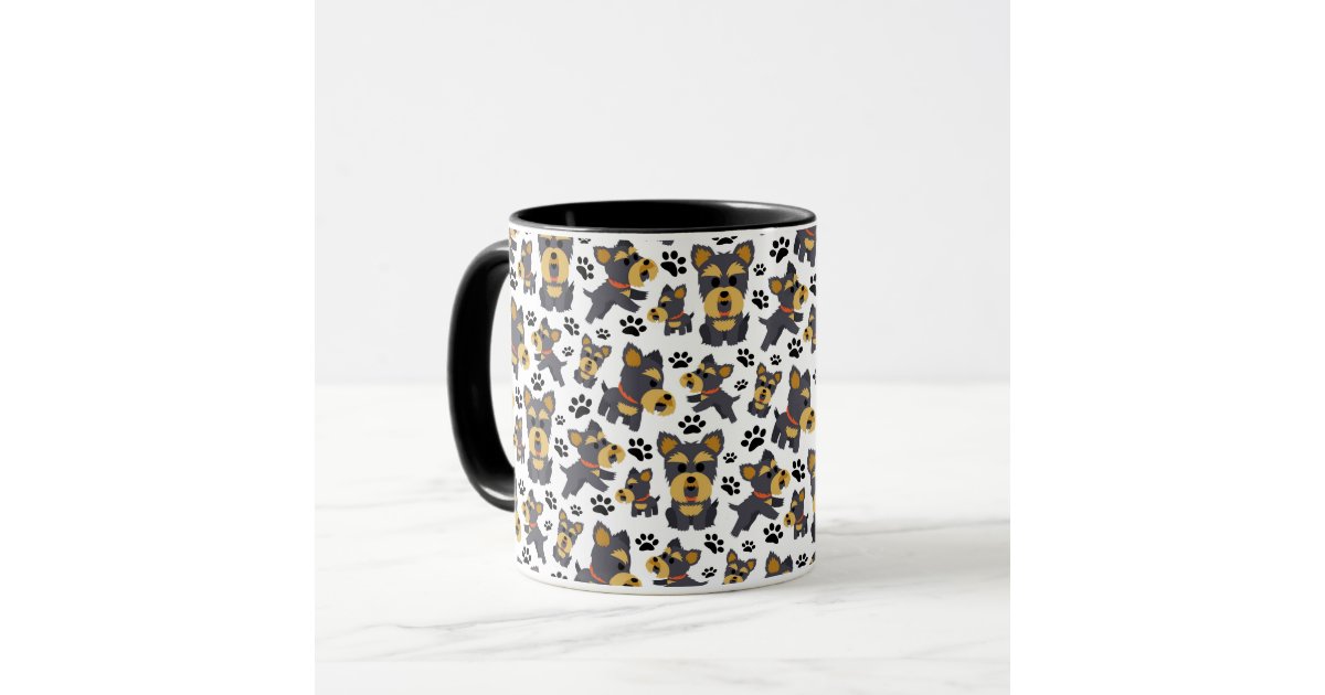 Tomboy Toy Yorkie Yorkshire Terrier Pet Puppy Dog Mug | Zazzle