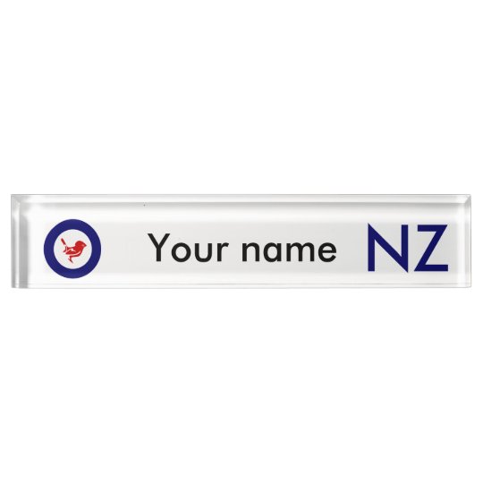 Tomtit roundel | New Zealand Bird Name Plate | Zazzle.com