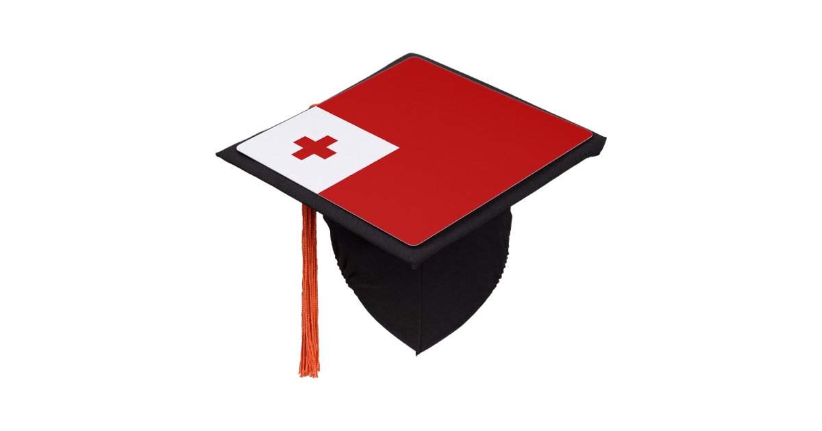 Tonga Flag Graduation Cap Topper | Zazzle