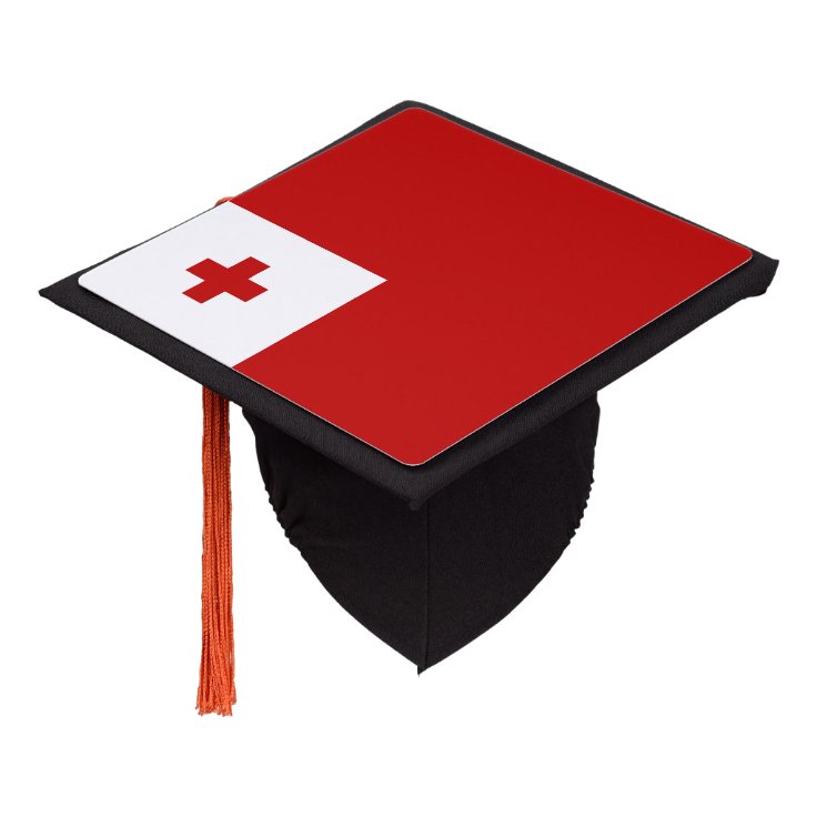 Tonga Flag Graduation Cap Topper | Zazzle