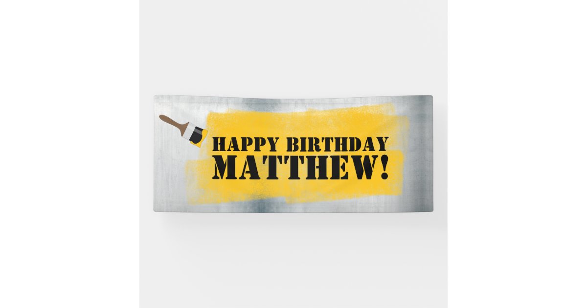 Tool Birthday Party Banner | Zazzle