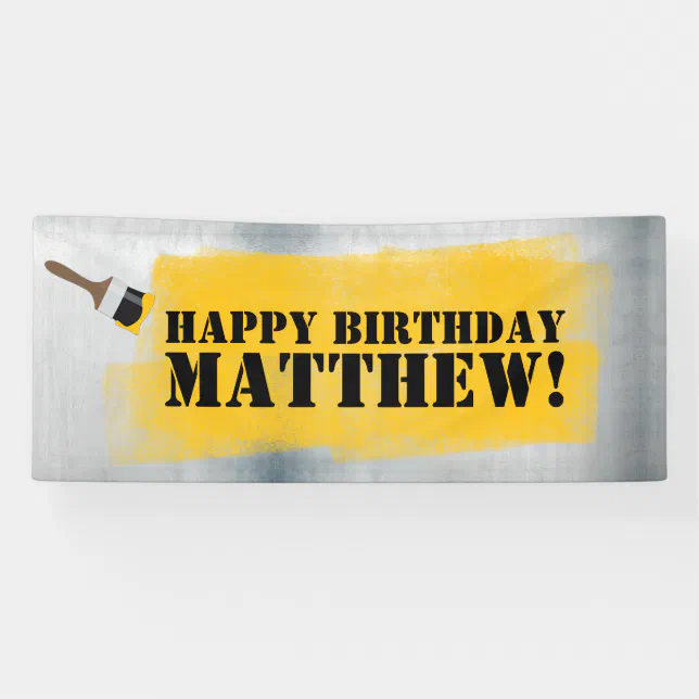Tool Birthday Party Banner | Zazzle