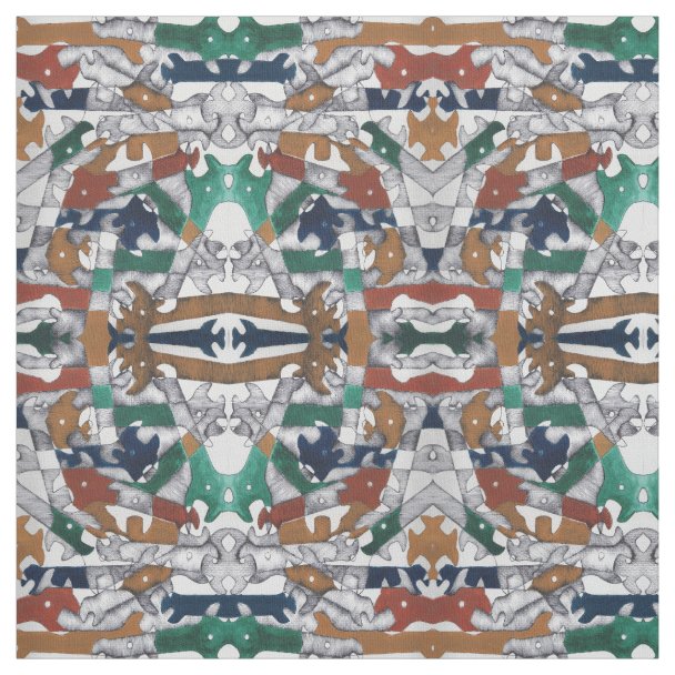 Vintage Hand Tools pattern Woodworking Carpenter Fabric | Zazzle