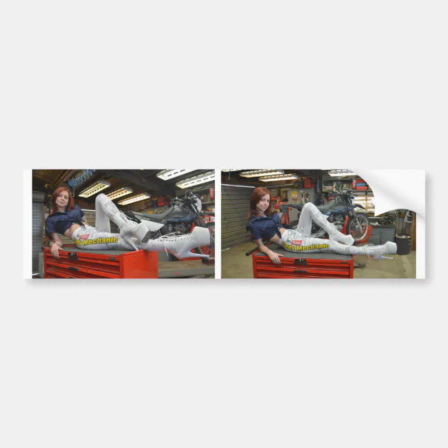 Tool Girl Holley Tool Box stickers 2020 | Zazzle