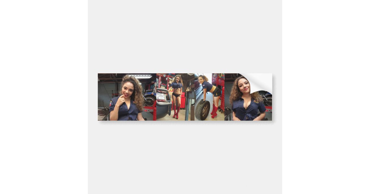 Tool Girl Jade toolbox stickers - heavy duty | Zazzle
