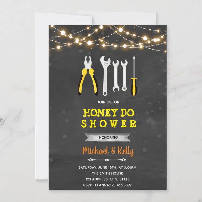 Tool honey do shower invitation | Zazzle
