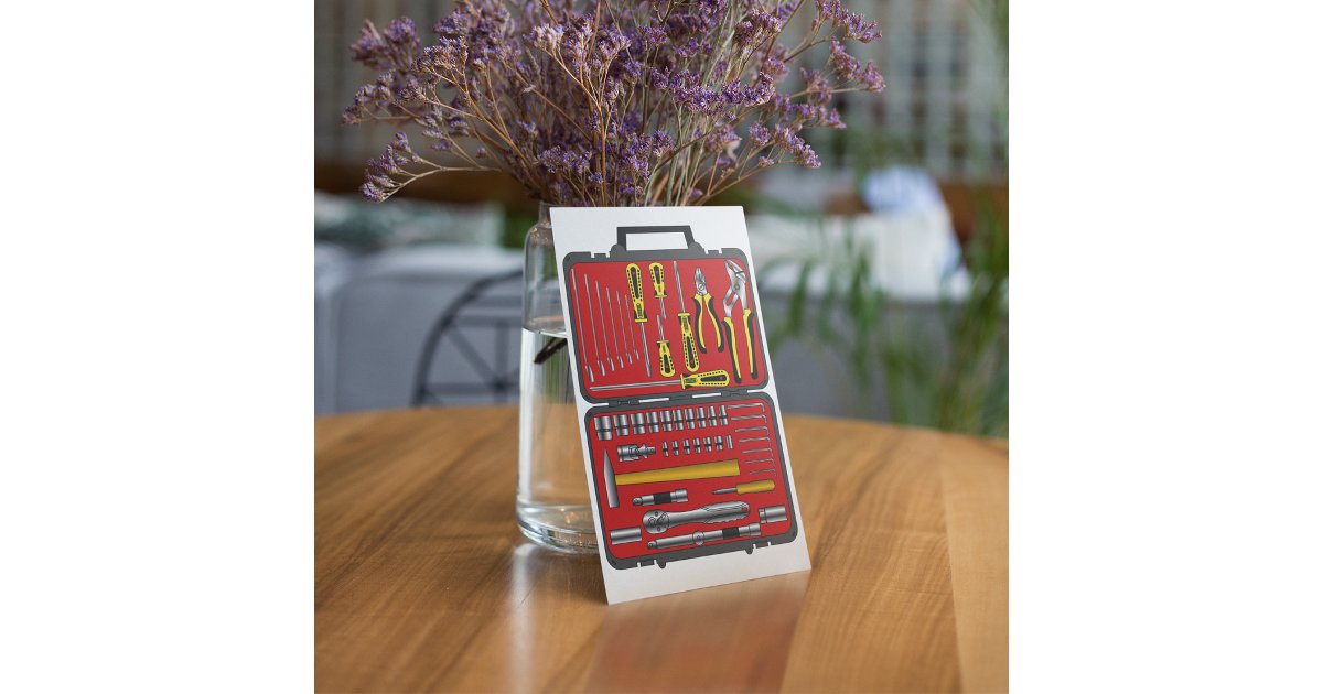 Tools In A Tool Box Invitation | Zazzle