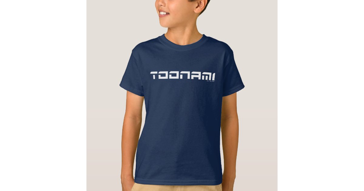 Toonami Futuristic Font Logo T-Shirt | Zazzle