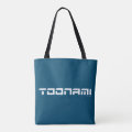 Toonami Futuristic Font Logo Tote Bag | Zazzle