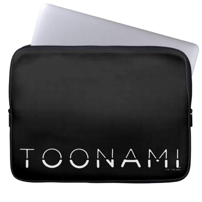 Toonami Split Font Logo Laptop Sleeve | Zazzle