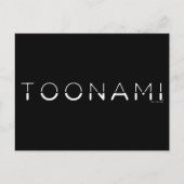 Toonami Split Font Logo Postcard | Zazzle