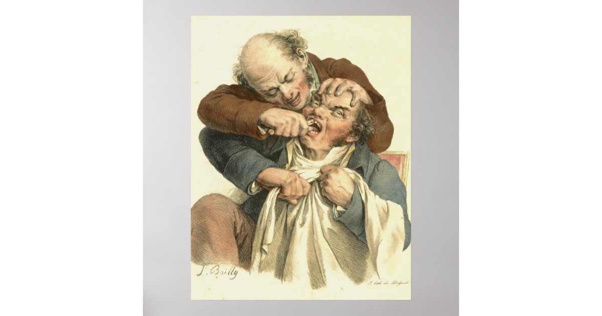 Tooth Extraction 1790 Poster | Zazzle