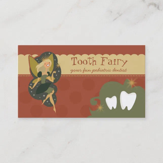 Tooth Fairy Business Cards | Zazzle