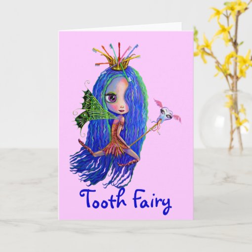 Tooth Fairy Card | Zazzle