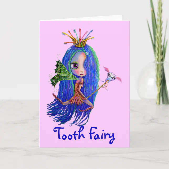 Tooth Fairy Card | Zazzle