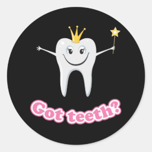 Tooth Fairy Stickers | Zazzle
