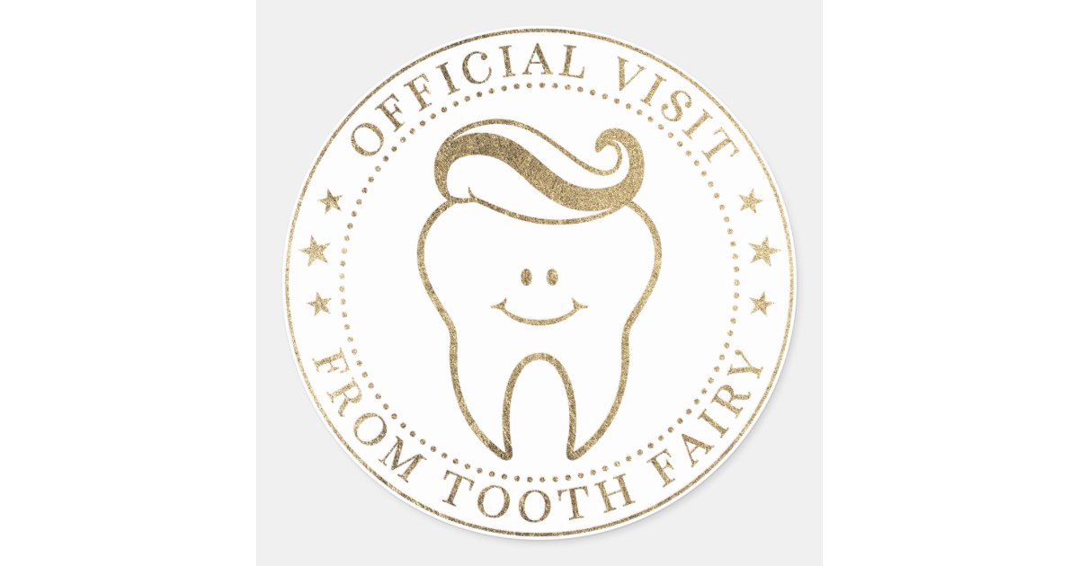 Tooth Fairy Sticker | Zazzle