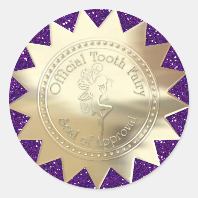 Tooth Fairy Sticker - SRF | Zazzle