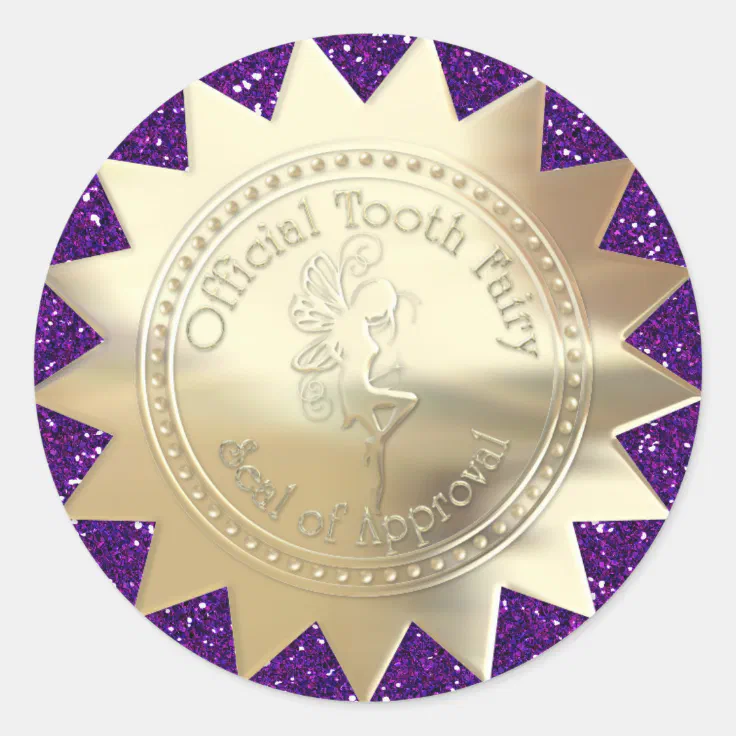 Tooth Fairy Sticker - SRF | Zazzle