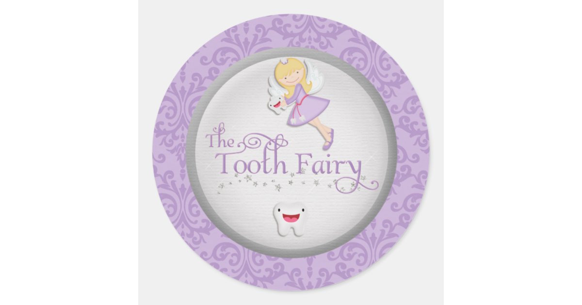 Tooth Fairy Stickers | Zazzle